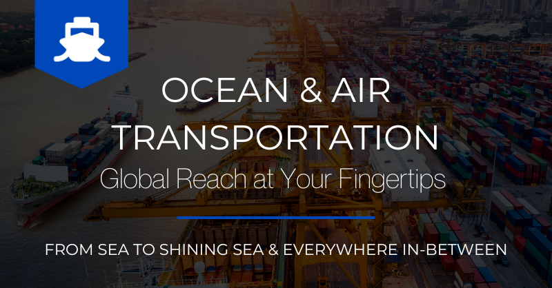 Ocean & Air, International Logistics | Bailey's Logistics